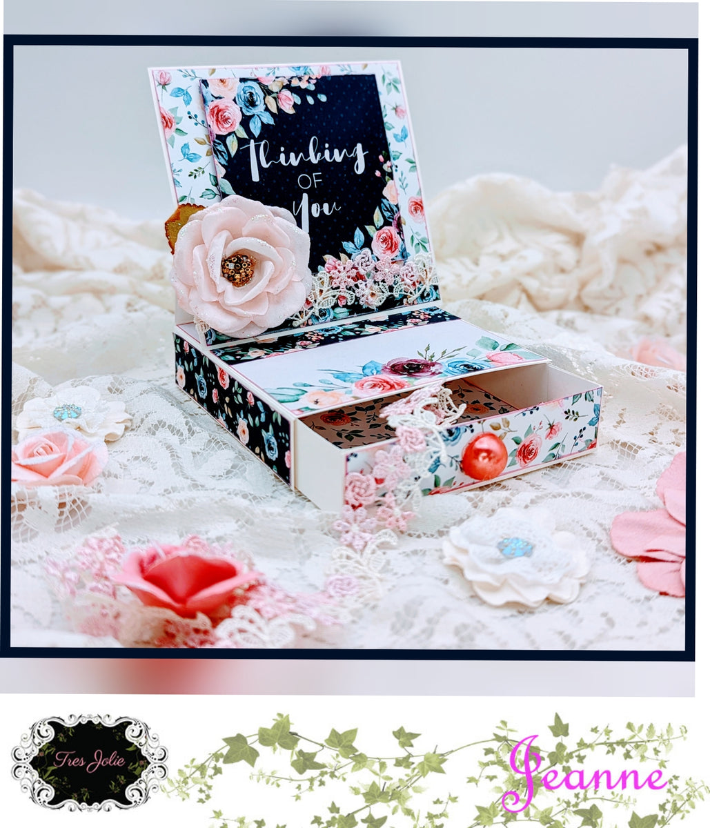 Creating A Easel Drawer Card – Tres Jolie Kits