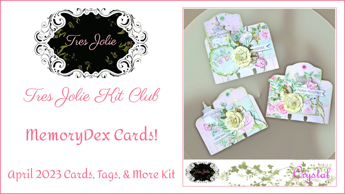 MemoryDex Cards! - April 2023 Cards, Tags, & More Kit – Tres Jolie Kits